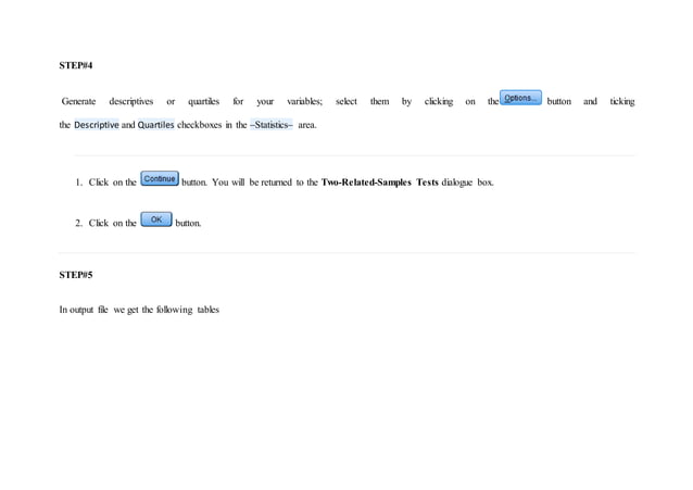 Nonparametric Tests Assignment Ppt