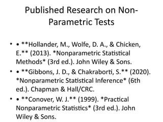 non_parametric_tests_creative.powerpoint | PPT