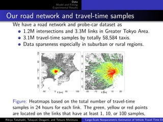 Large-Scale Nonparametric Estimation of Vehicle Travel Time Distributions | PPT