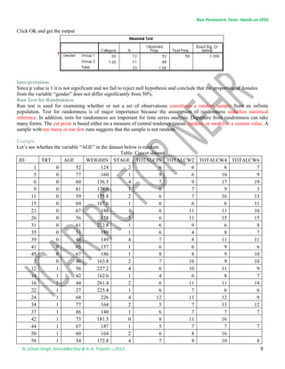 Non parametrict test | PDF