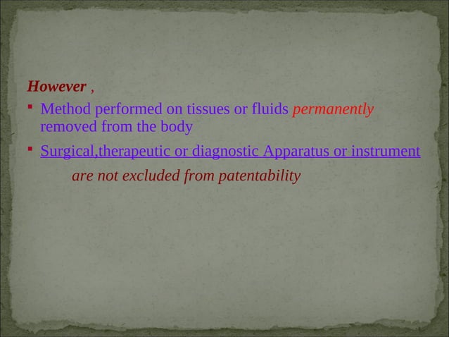 Non patentable inventions | PDF | Chemistry | Science