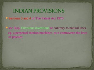 Non patentable inventions | PDF