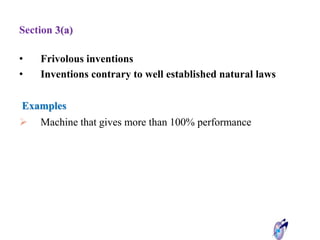 Non patentable inventions | PPTX