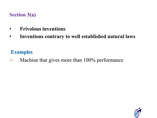 Non patentable inventions | PPTX