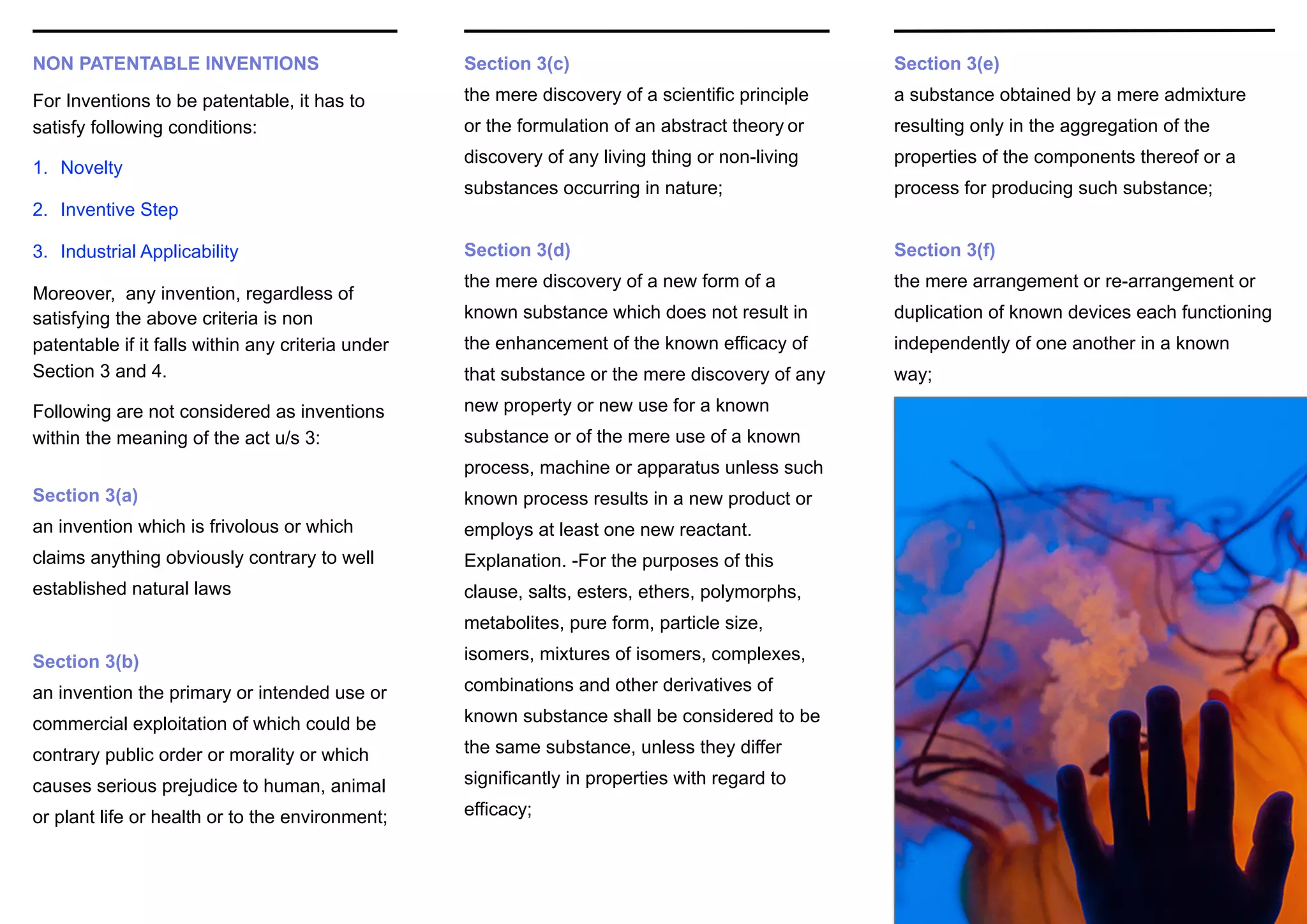 Non patentable inventions section 3 | PPT | Free Download