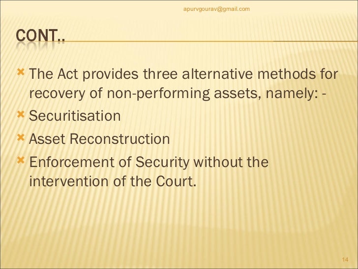 NON PERFORMING ASSETS (NPA) NON PERFORMING ASSETS (NPA)
