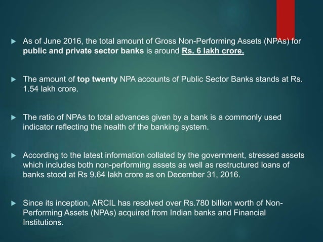 Non performing asset | PPTX