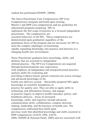NONPF - 1NURSE PRACTITIONER CORE COMPETENCIES April 201.docx
