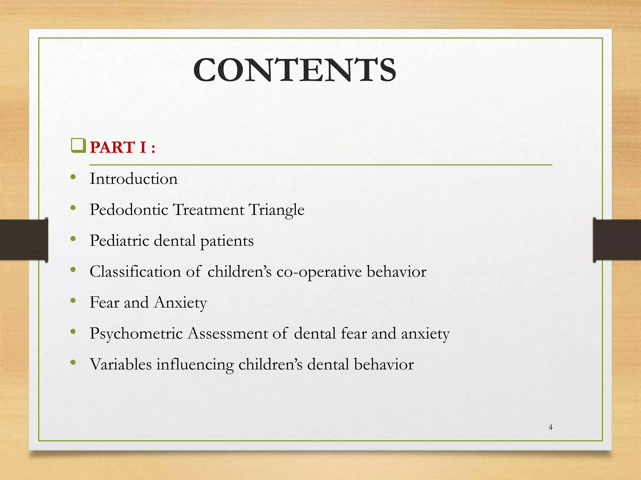 Non pharmacological behavior management in pediatric dentistry | PPTX