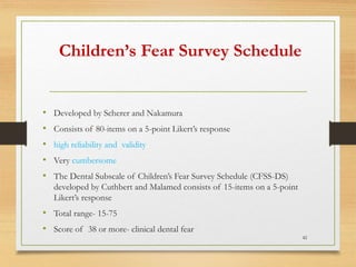 Non pharmacological behavior management in pediatric dentistry | PPTX