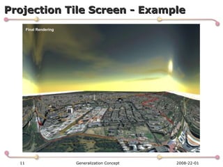 Non-Planar Projections (GRAPP 2008) | PPT