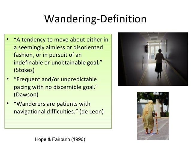 Non-pharmacological management of dementia