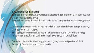 NON PROBABILITY SAMPLING | PPTX