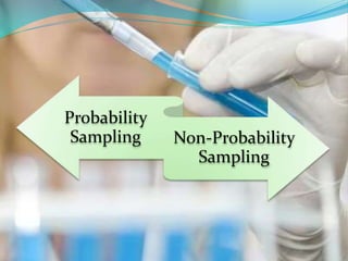Non probability sampling | PPTX