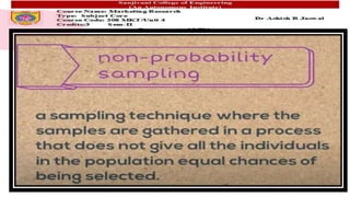 Non probability sampling | PPT