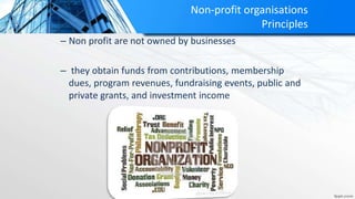 Non profit organisations | PPTX