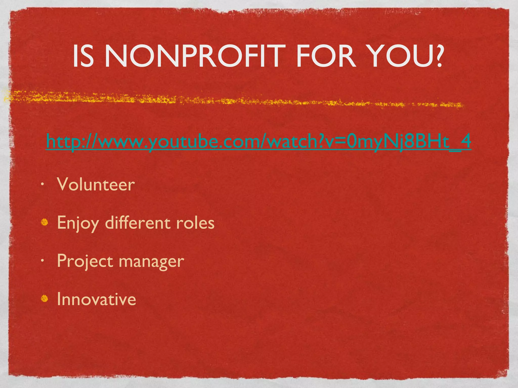 Nonprofit PR