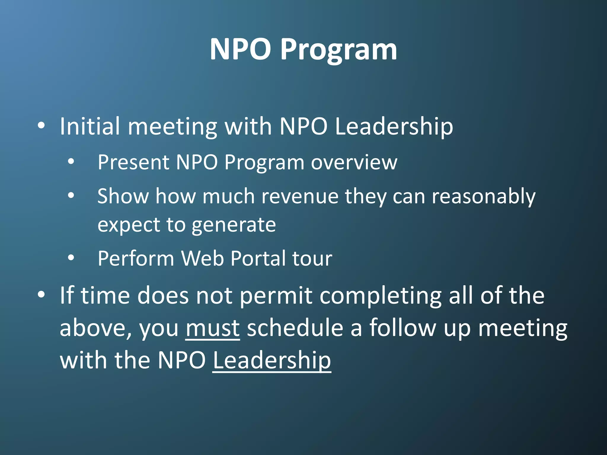 How to work with 501c Corporations | PPT