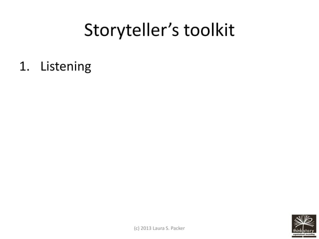 Introduction to storytelling for nonprofit organizations | PPT
