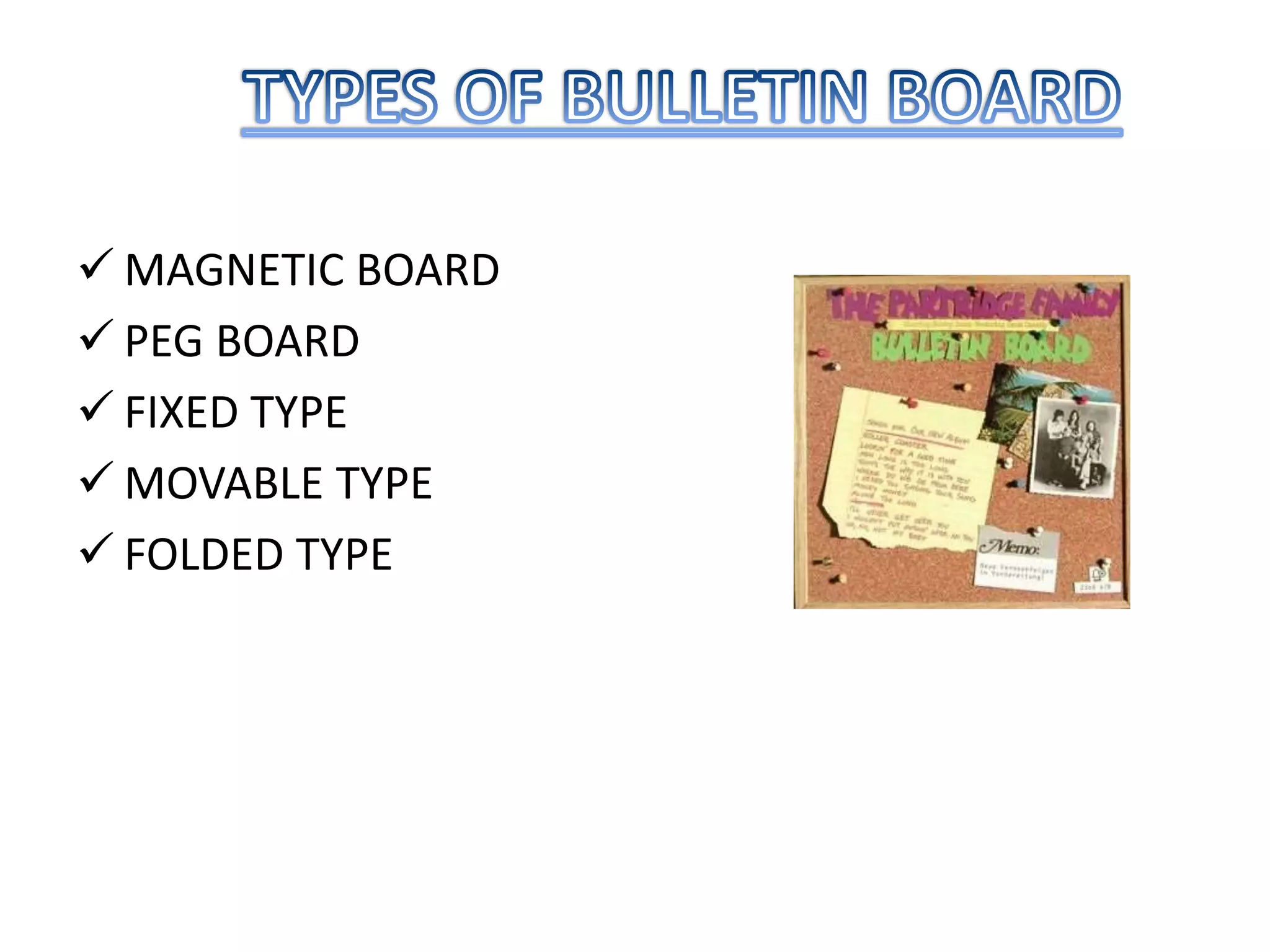 Non- Projected Aids -Display Board | PPTX