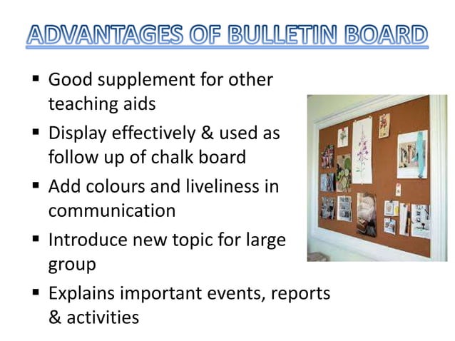 Non- Projected Aids -Display Board | PPTX