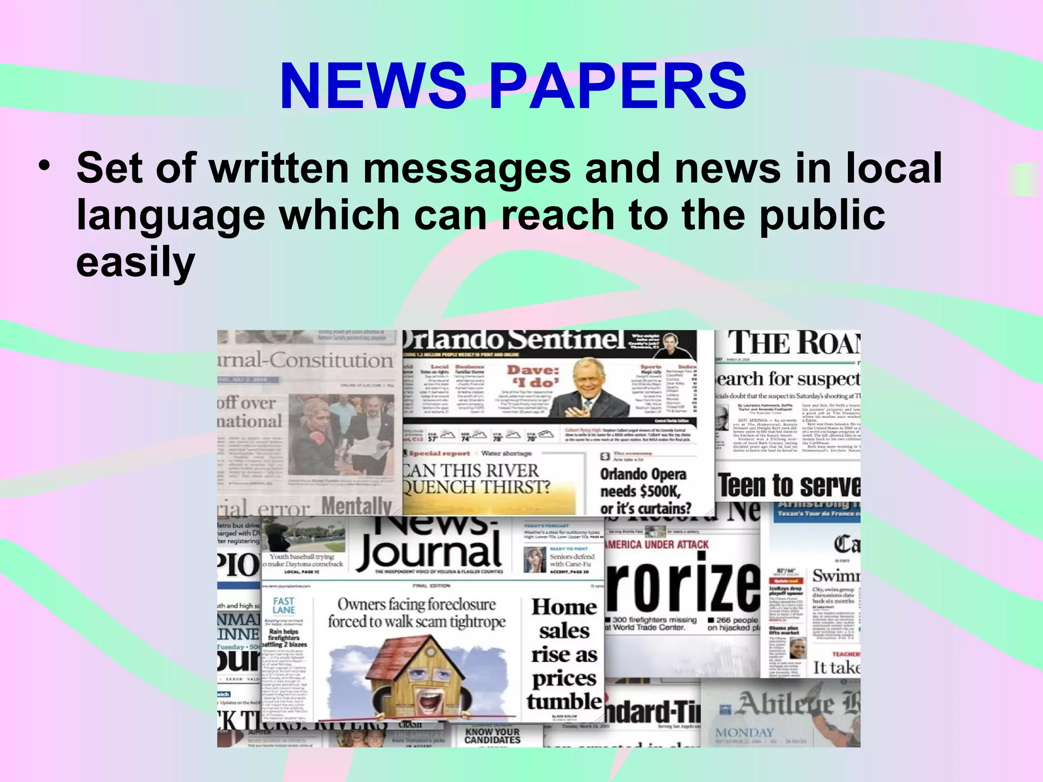 Non Projected AV Aids | PPT