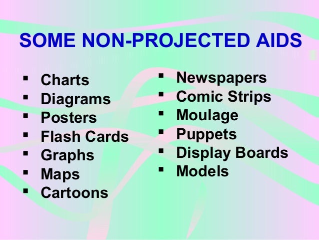 Non Projected AV Aids