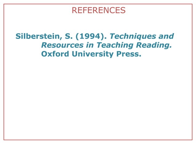 Nonprose reading | PPT | Books and Literature