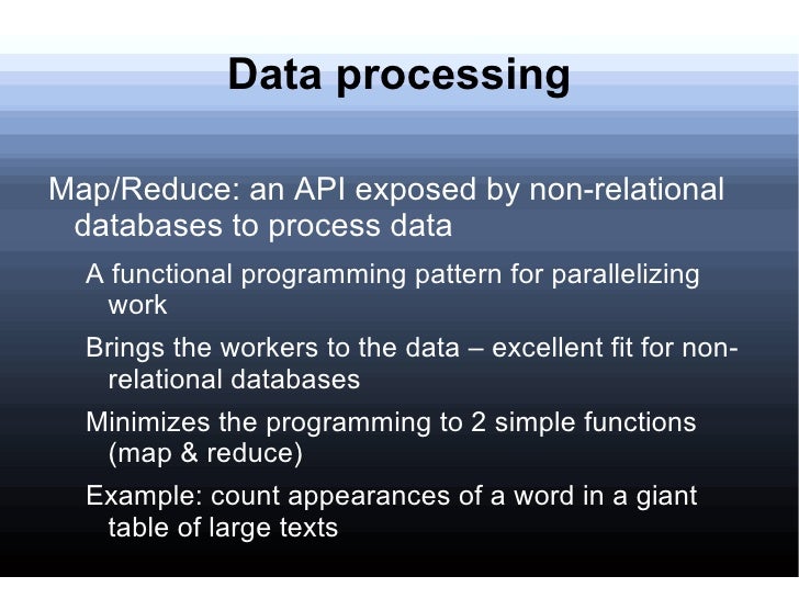 Nonrelational Databases