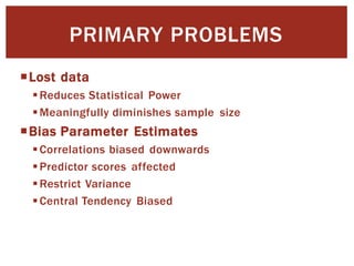 Nonresponse problems | PPTX
