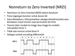 Nonreturn to zero level (nrz-l) | PPTX