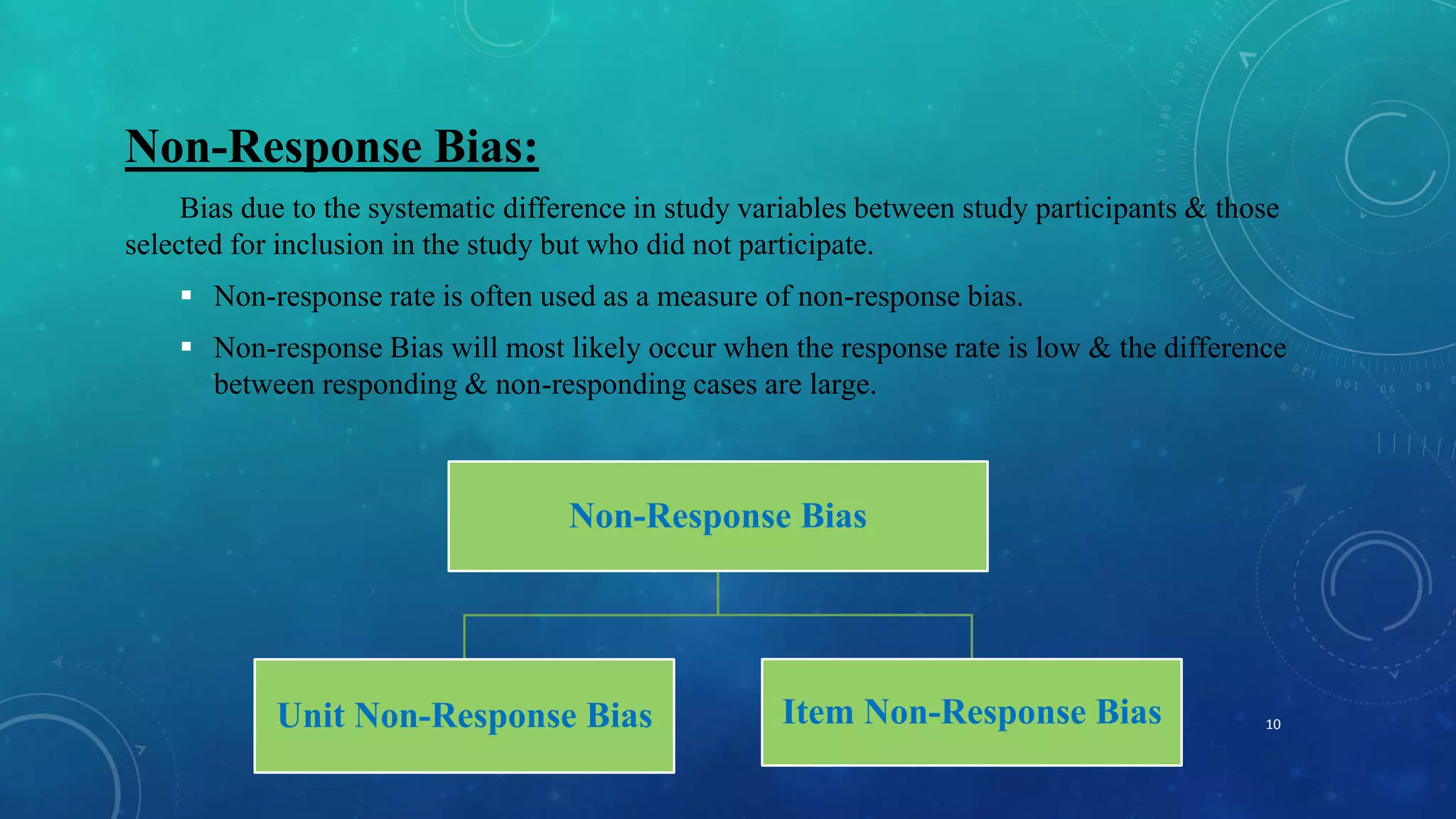Non sampling error | PPTX