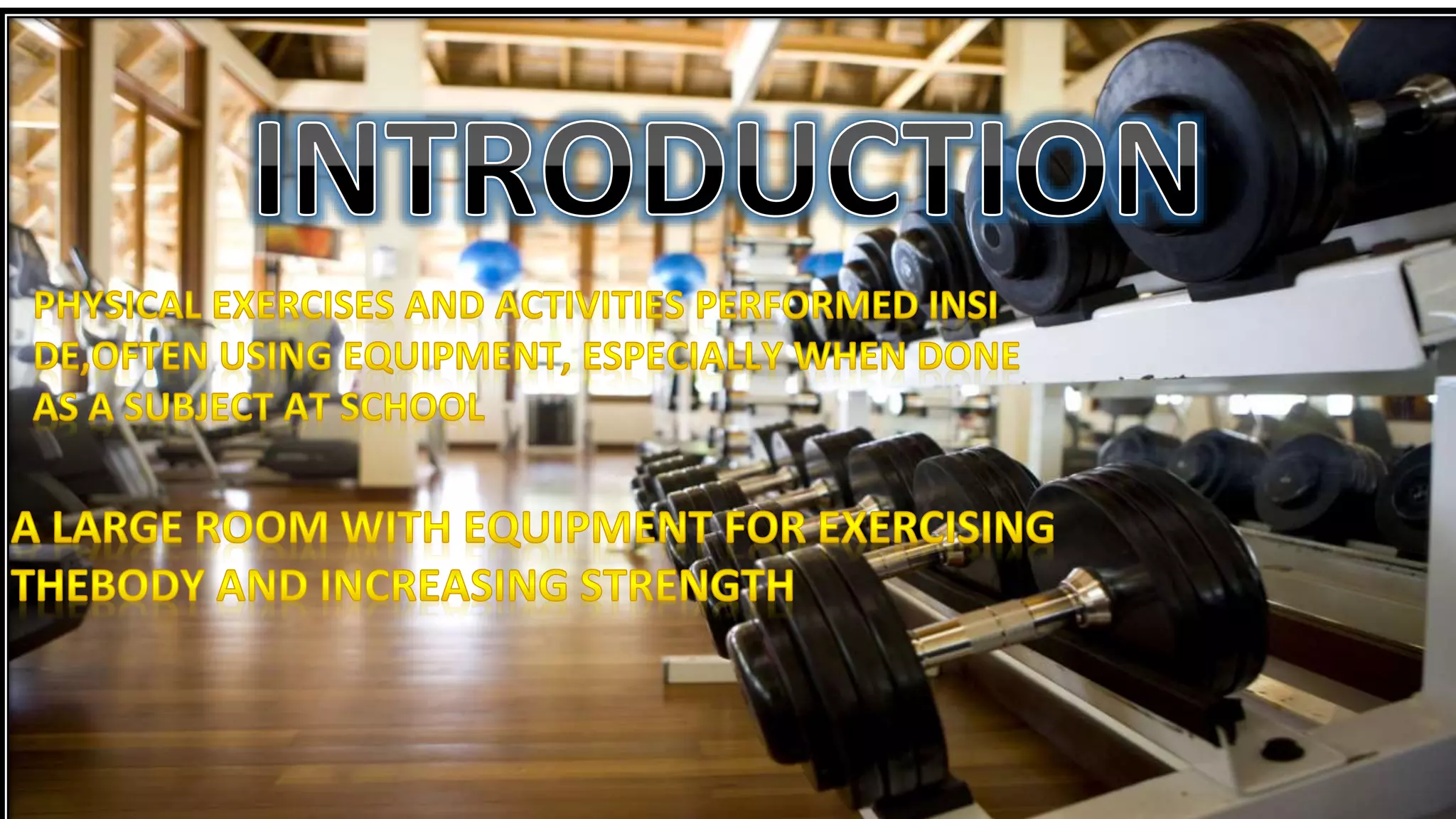 GYM LIFE.. EXERCISE AND HEALTHY.. MERITS AND DEMERITS OF GYM | PPTX