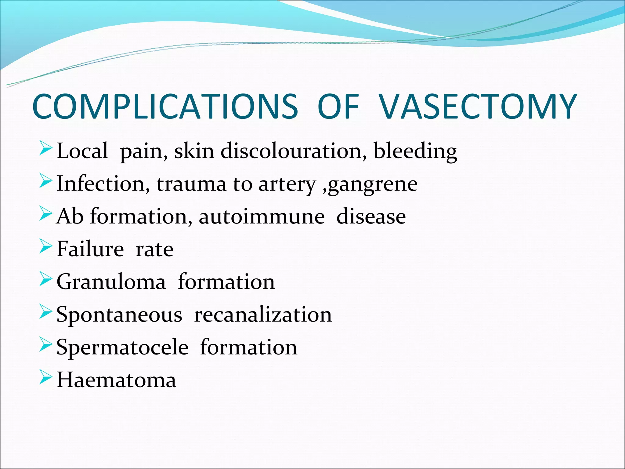No- scalpel vasectomy | PPT