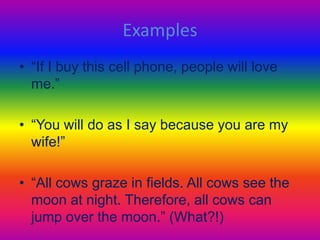 Non Sequitur Fallacy