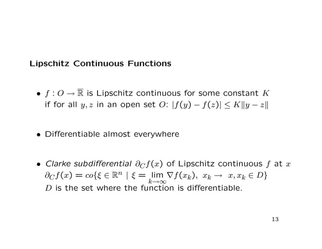 Nonsmooth Optimization | PDF