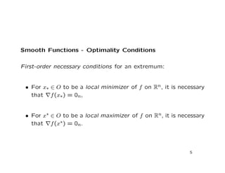 Nonsmooth Optimization | PPT