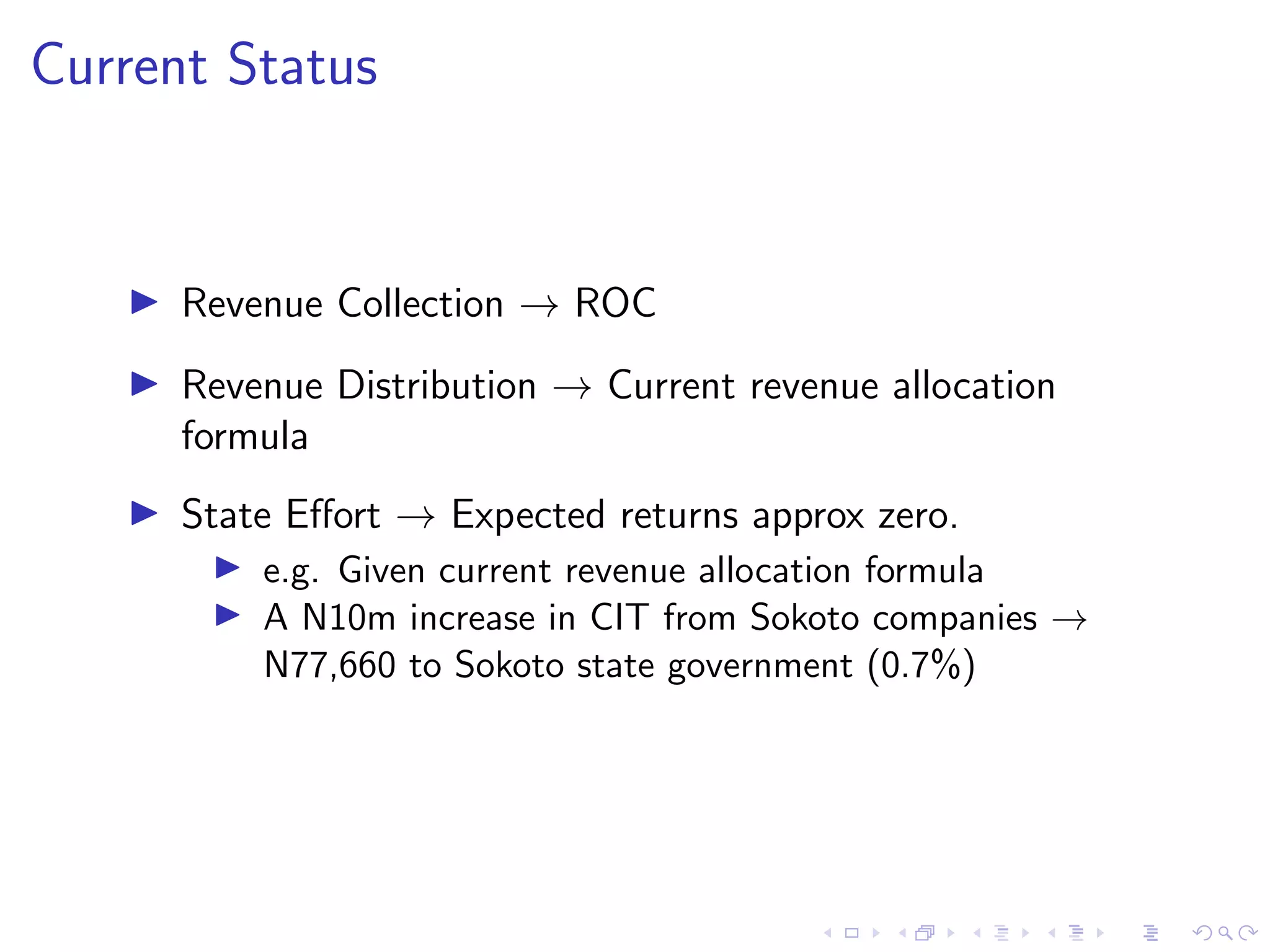 Modelling Tax Structure Changes in Nigeria | PDF