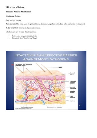 Non specific host defense mechanism | PDF