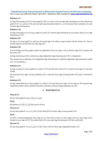 Non Split Edge Domination in Fuzzy Graphs | PDF
