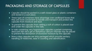 Non Sterile manufacturing Process Technology Capsules(hard & soft).pptx
