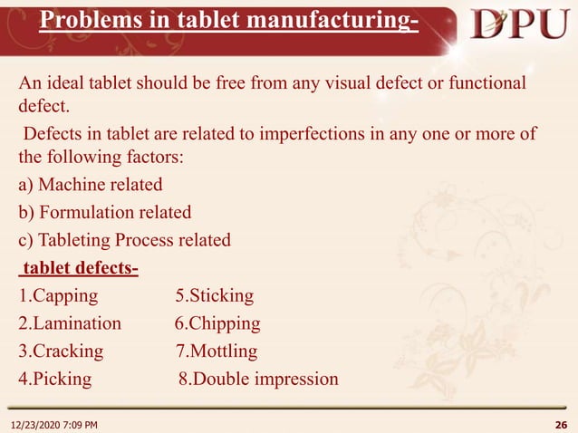 Nonsterile Manufacturing process Technology | PPTX | Pharmaceutical ...