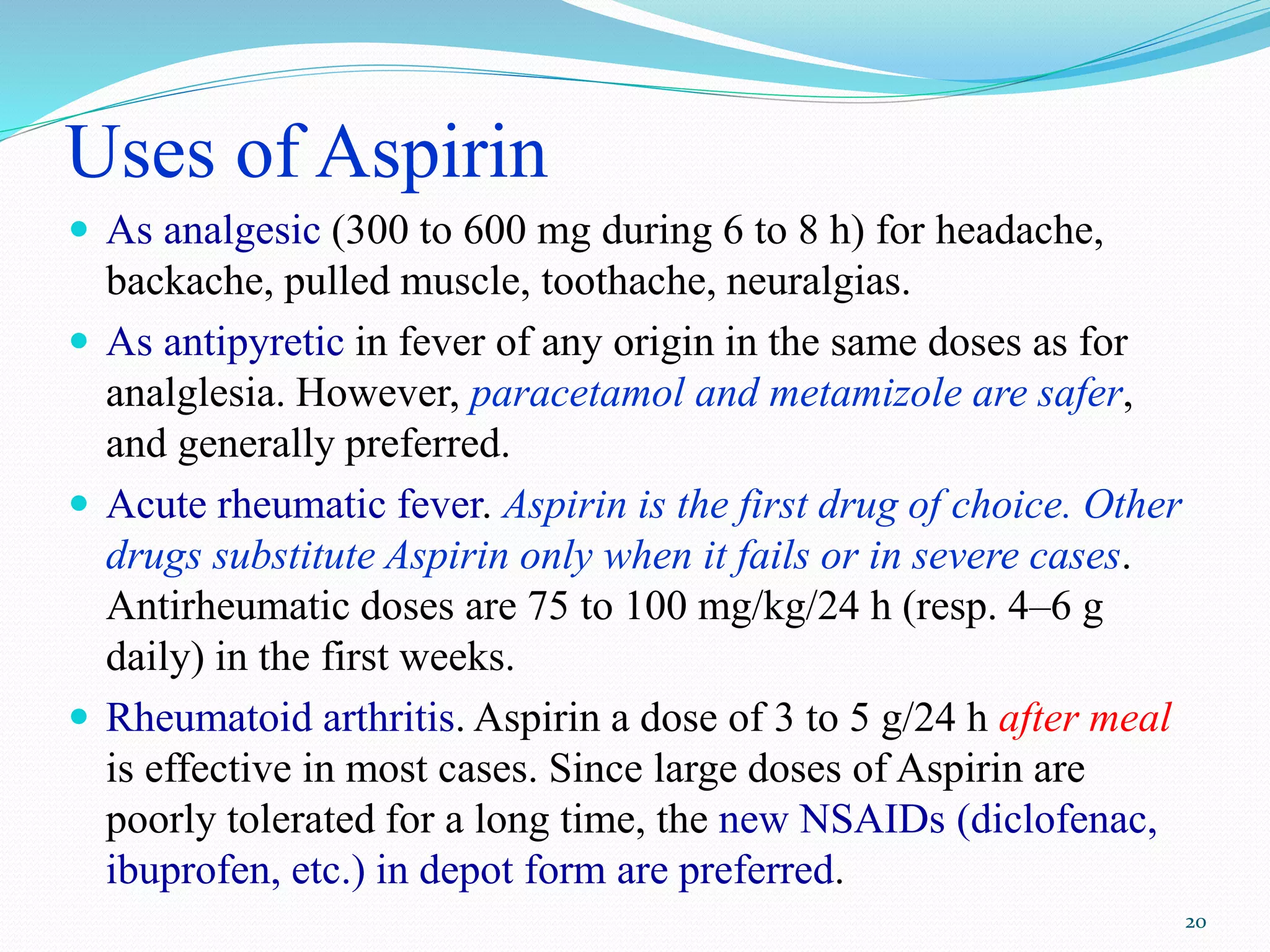 Nonsteroidal anti inflammatory drugs (NSAIDS) | PPTX