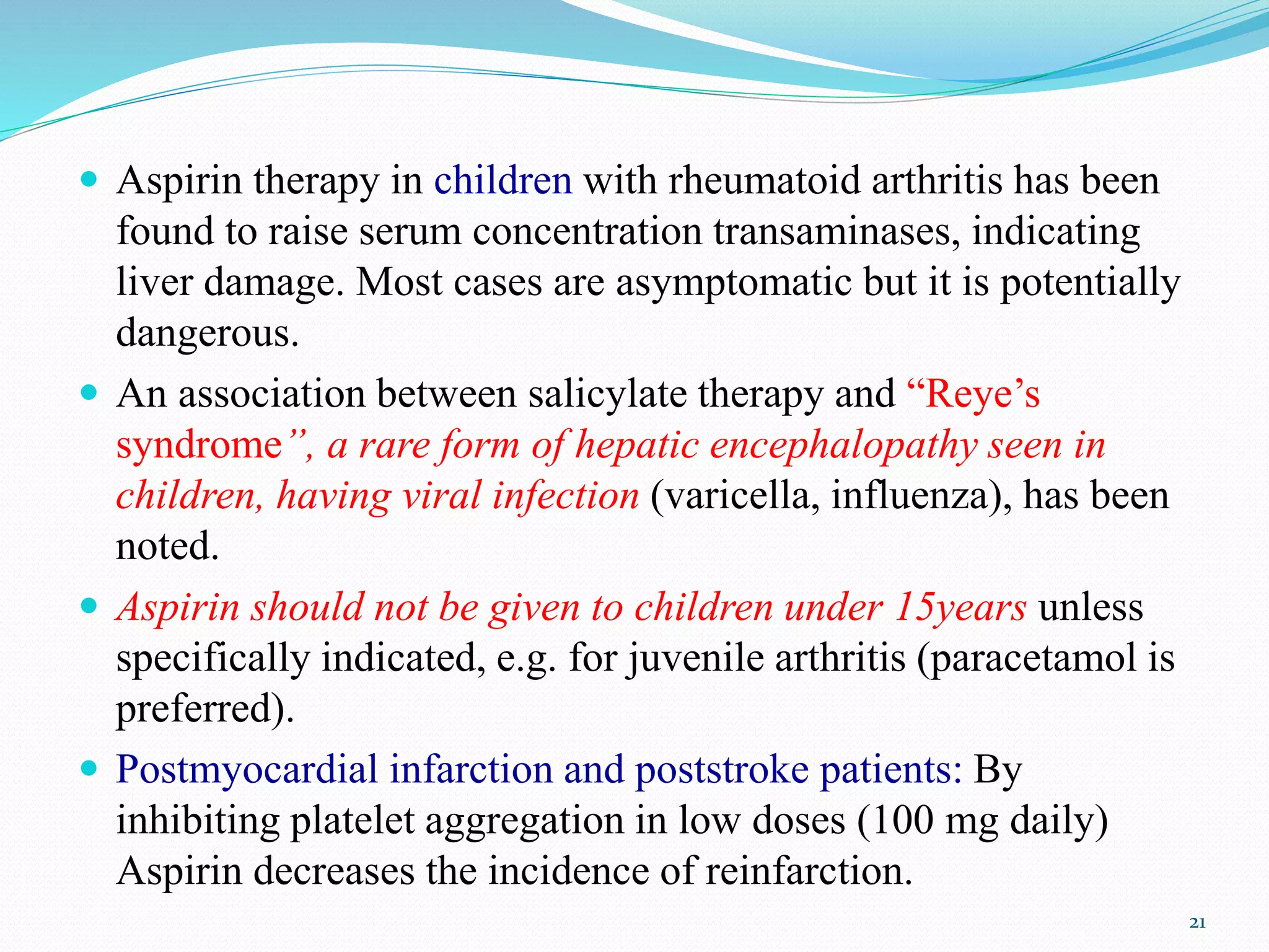 Nonsteroidal anti inflammatory drugs (NSAIDS) | PPTX
