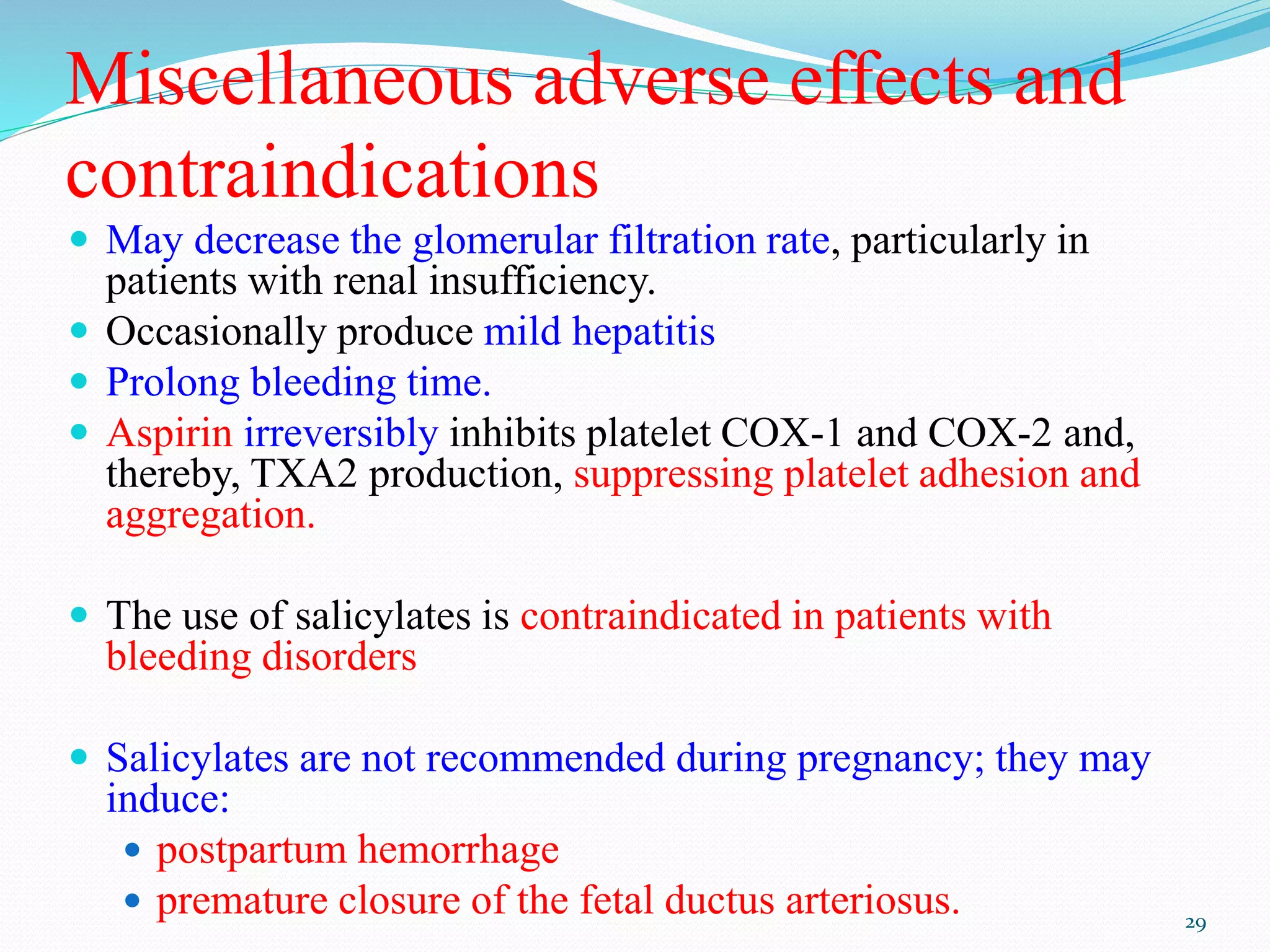 Nonsteroidal anti inflammatory drugs (NSAIDS) | PPTX