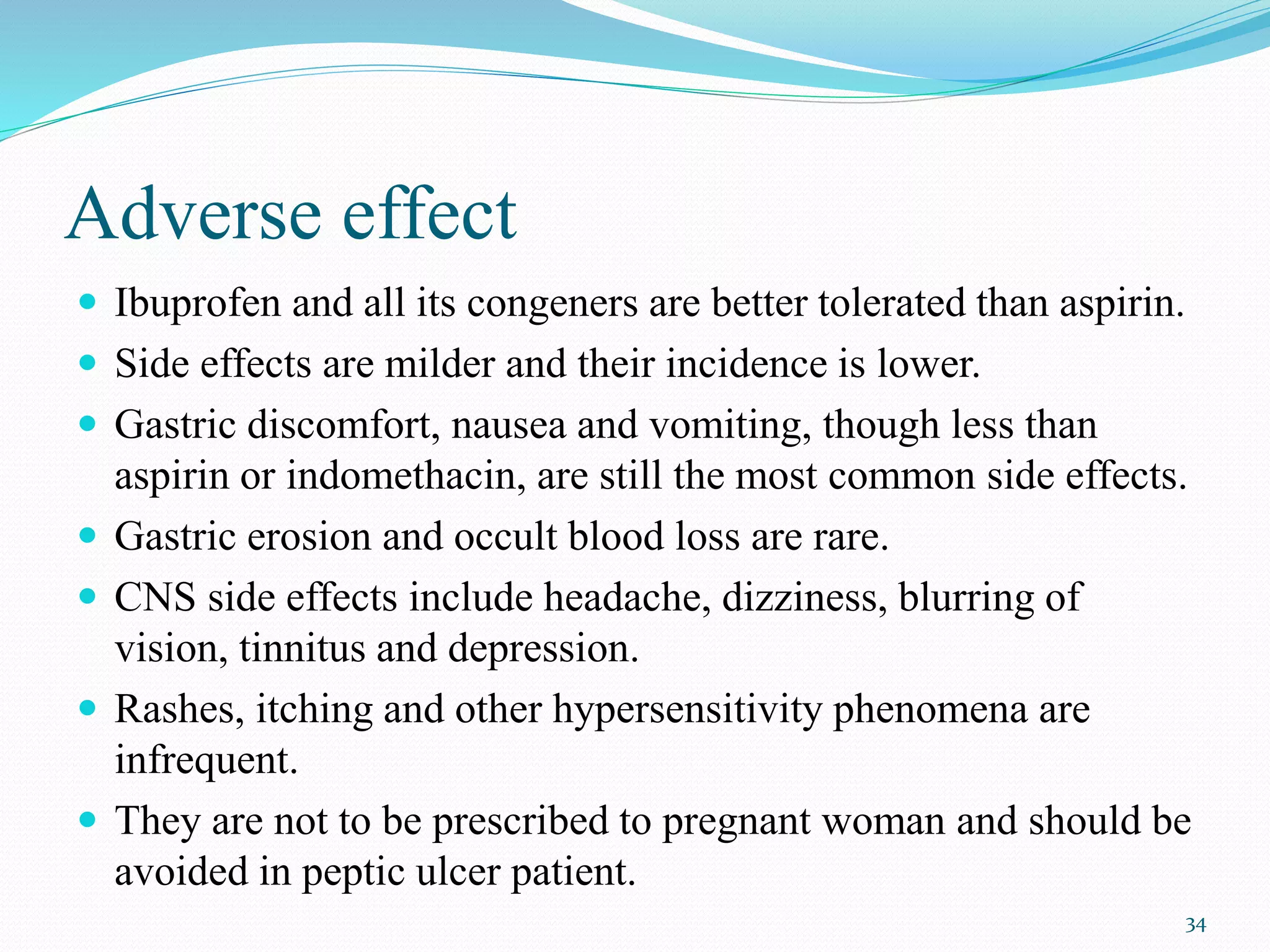 Nonsteroidal anti inflammatory drugs (NSAIDS) | PPTX