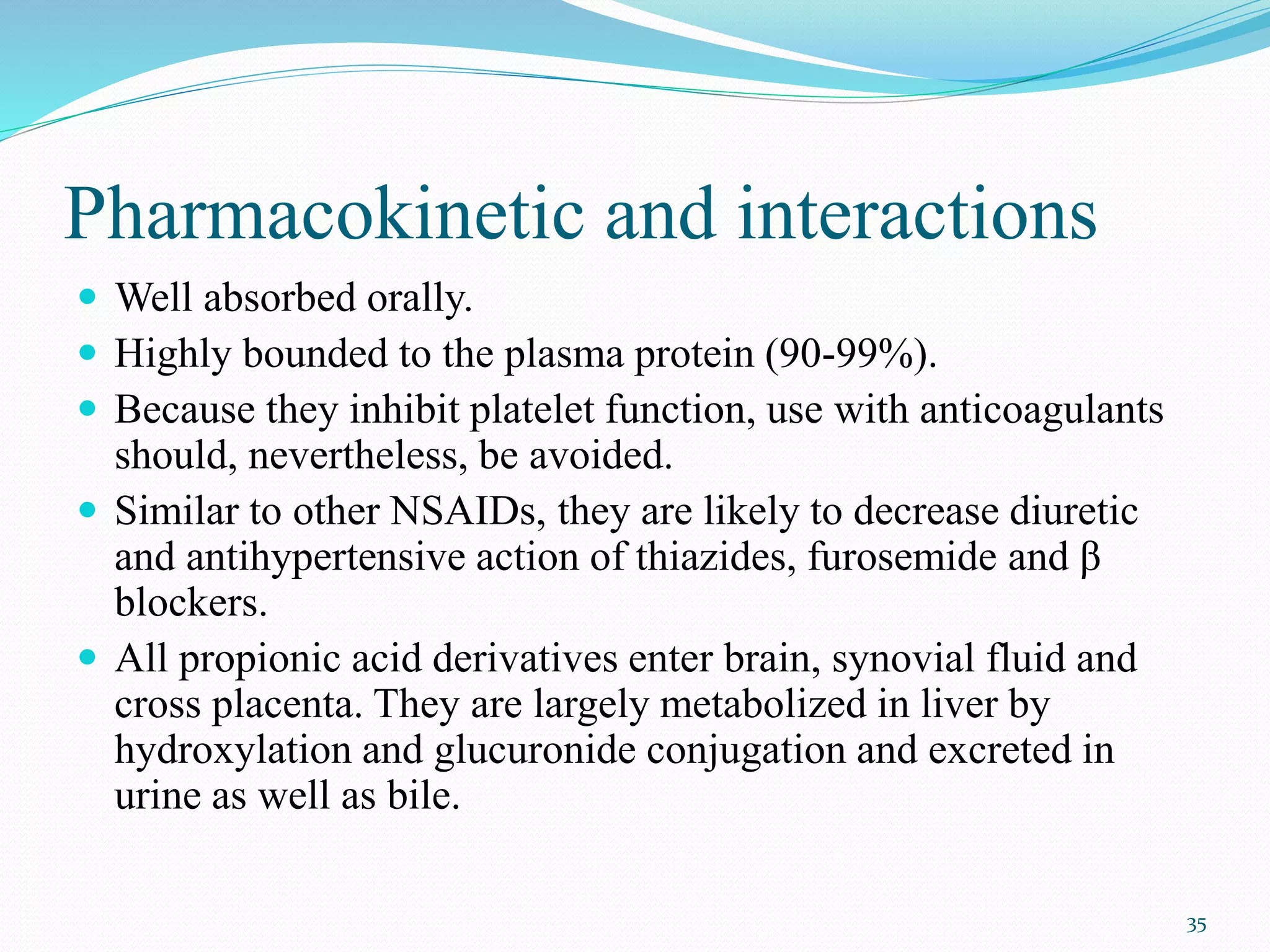 Nonsteroidal anti inflammatory drugs (NSAIDS) | PPTX