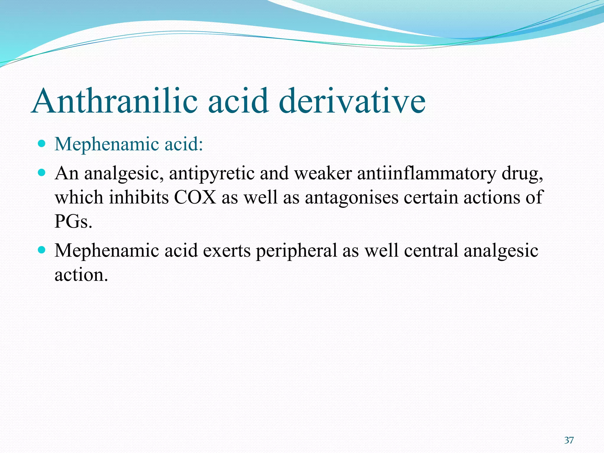 Nonsteroidal anti inflammatory drugs (NSAIDS) | PPTX