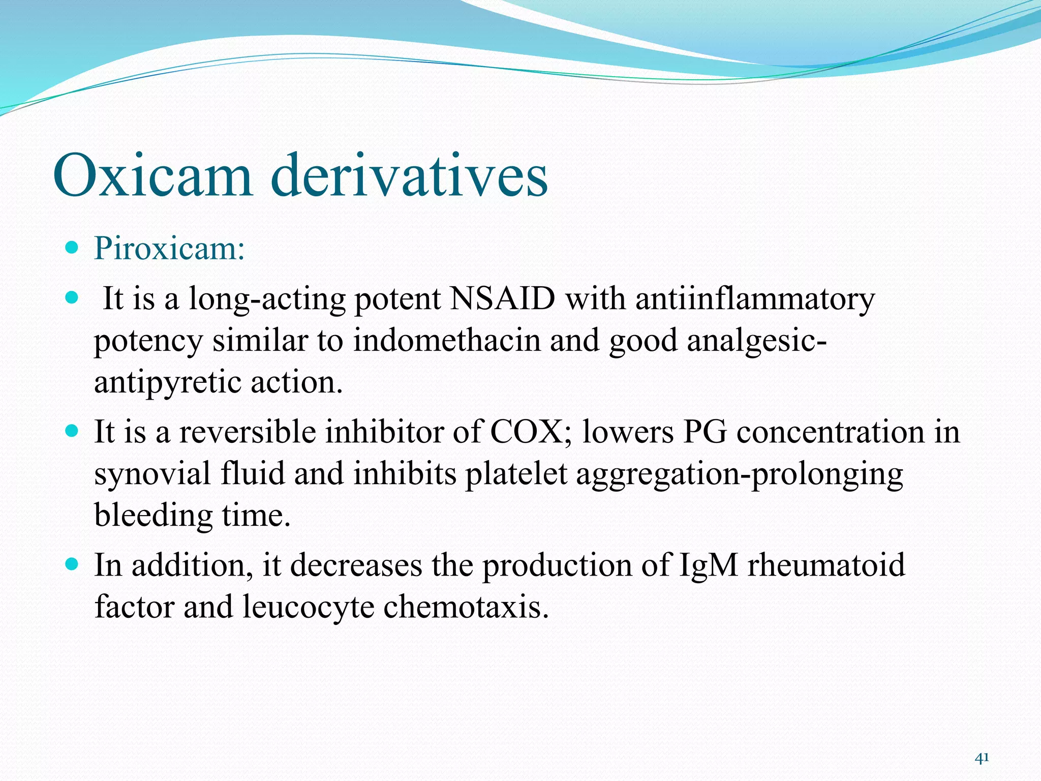 Nonsteroidal anti inflammatory drugs (NSAIDS) | PPTX
