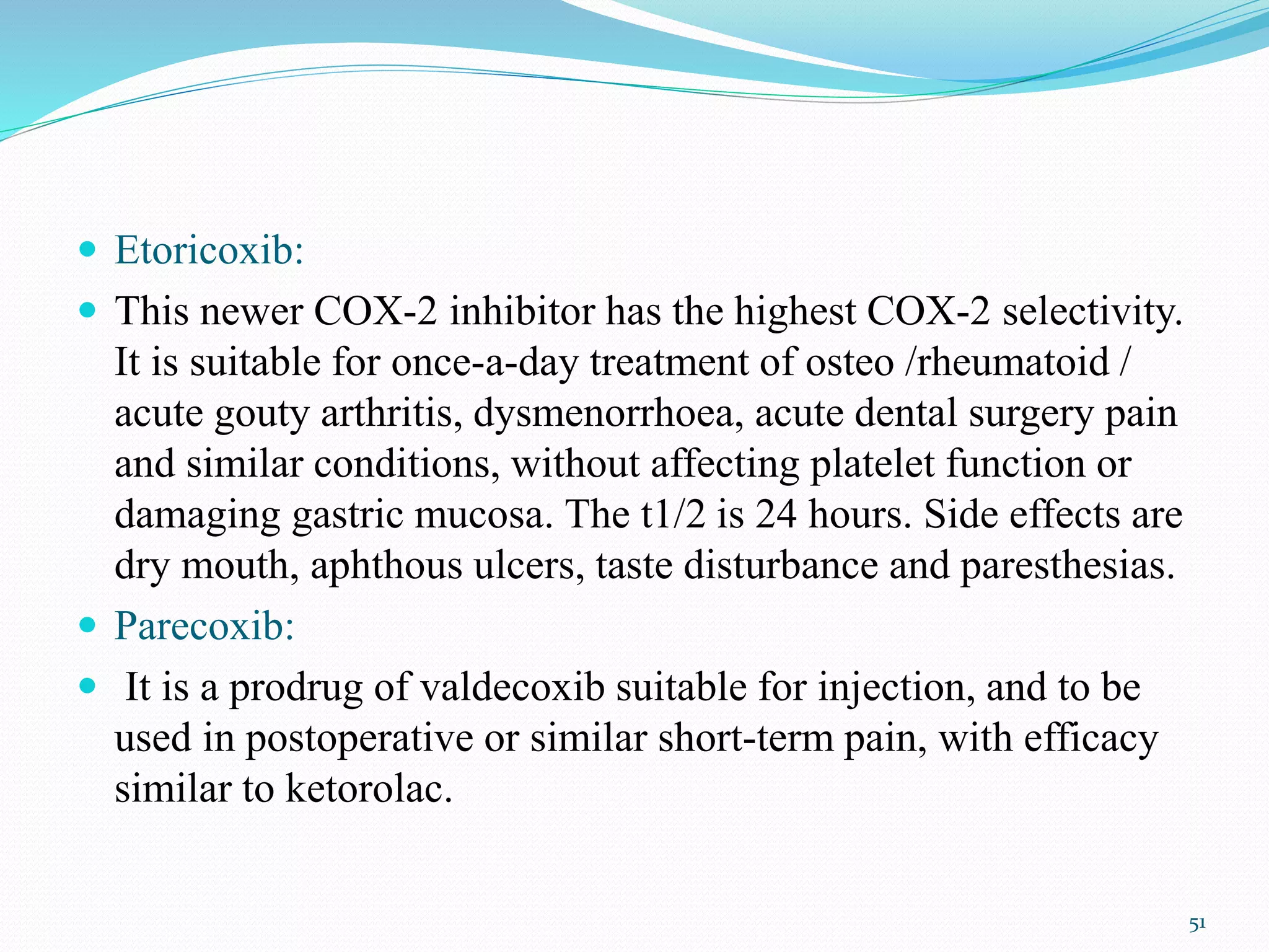 Nonsteroidal anti inflammatory drugs (NSAIDS) | PPTX